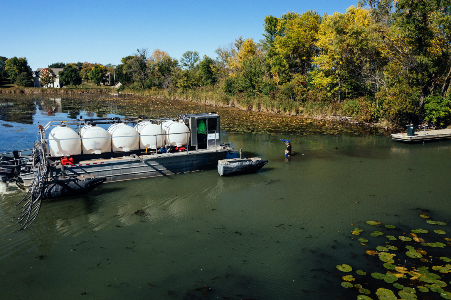 Wassermann Lake Alum Treatment - Minnehaha Creek Watershed District (MCWD)